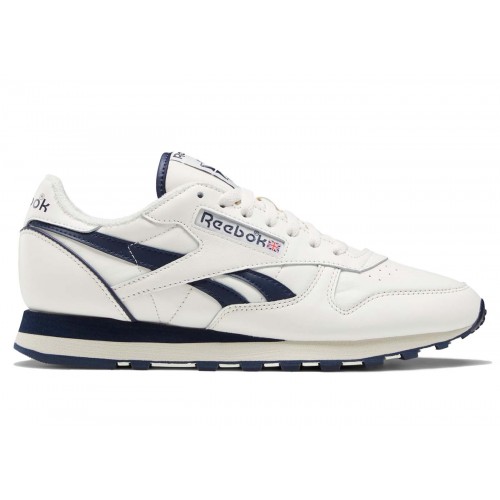 Кроссовки Reebok Classic Leather 1983 Vintage Chalk Vector Navy ...